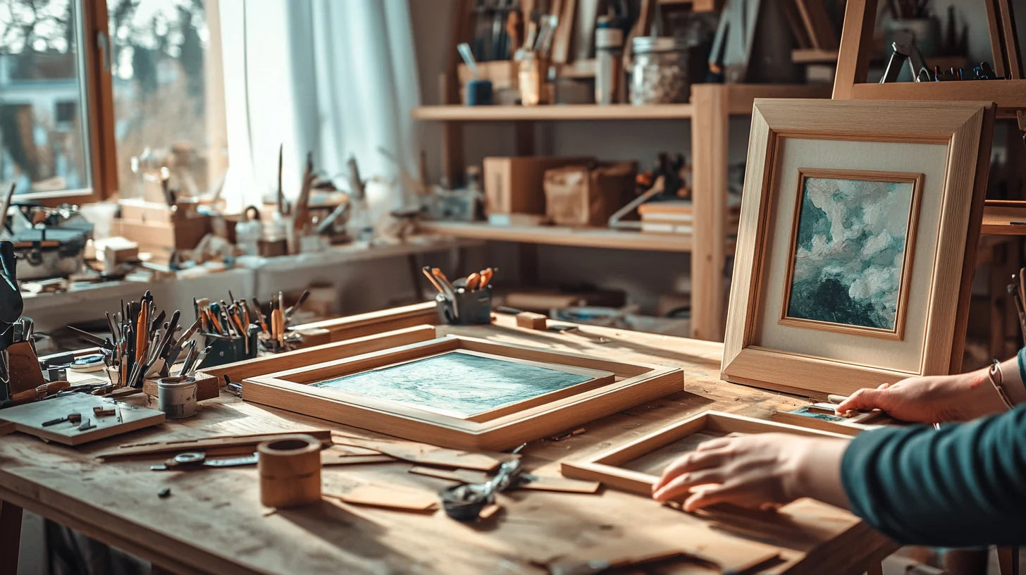 🖼️ Astuces pour encadrer un tableau soi-même : Guide pratique! – Shop ...