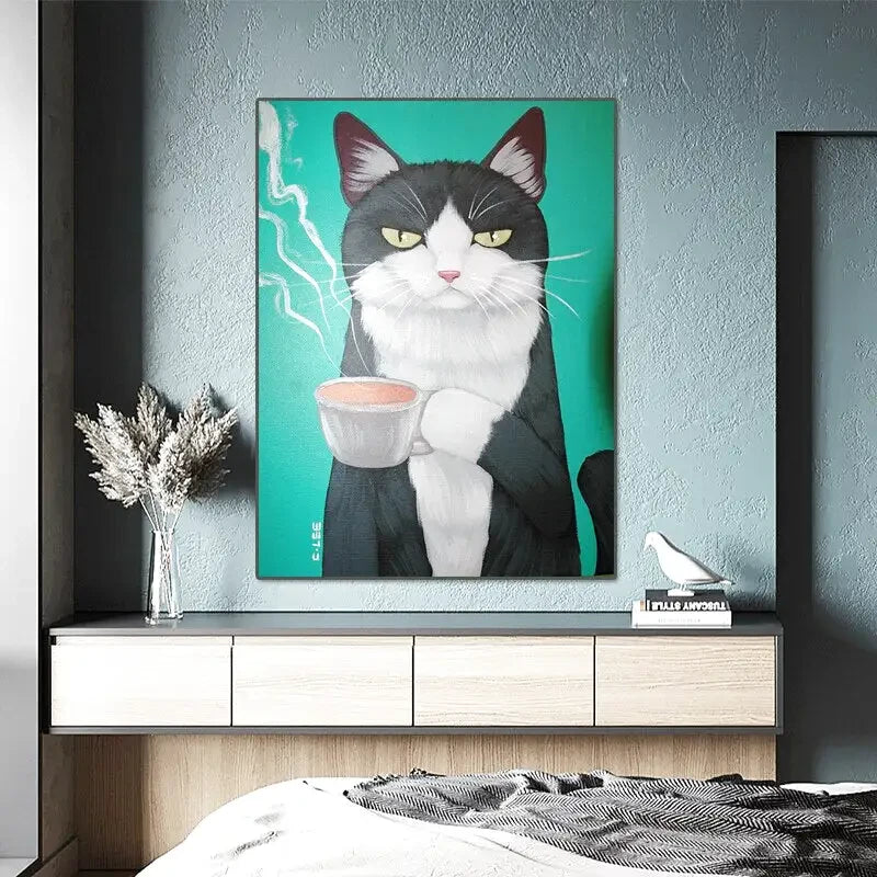 Shop Tableau - Tableau Chat Rigolo