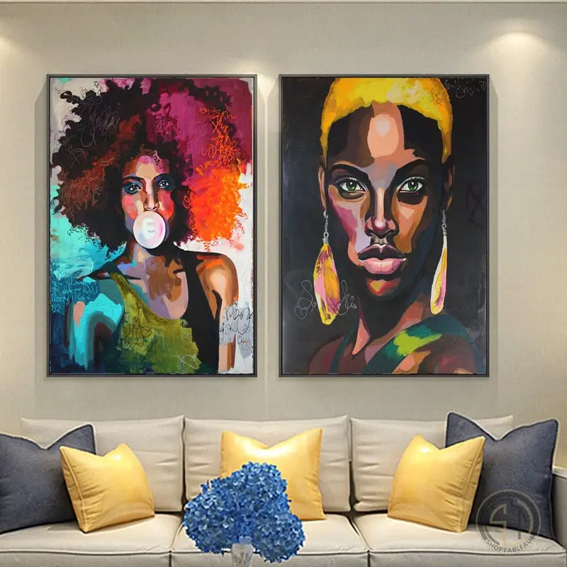 Shop Tableau - Toile Africaine